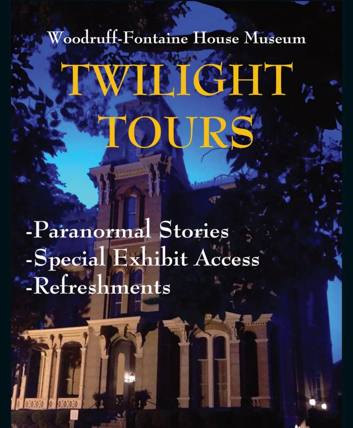 Twilight Tour | Woodruff-Fontaine House Museum